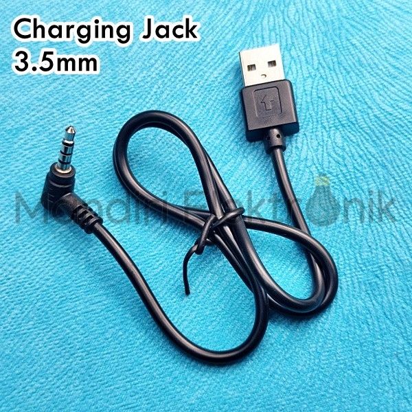 Intercom V4 / V6 pro 3.5mm Jack Charge Cable - 3.5mm Jack Charging ...