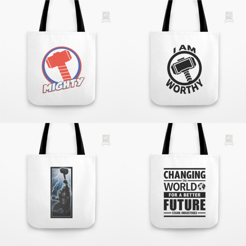 Avengers Classics thor Canvas Tote Bag Version 1 (20 Products) | Shopee ...