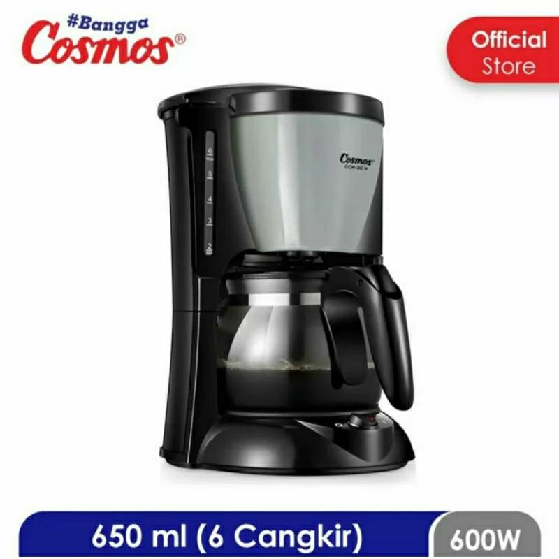 MESIN Cosmos Coffee Machine Coffee Maker CCM - 307 N | 650ml | Shopee ...