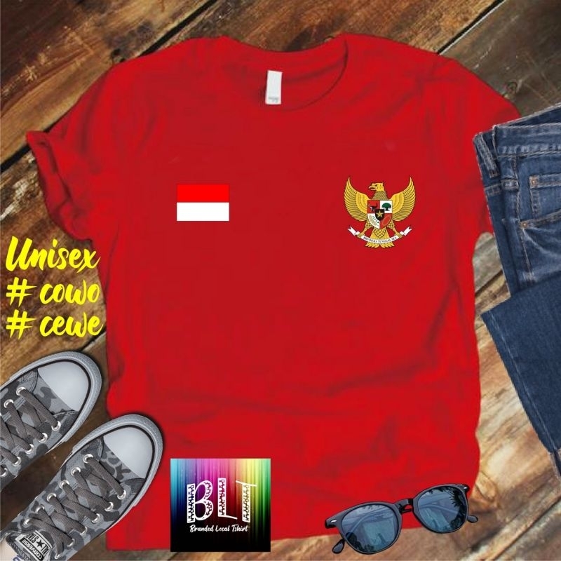 Garuda Logo T-shirt DTF Flag of the 78th Independence Day of the ...