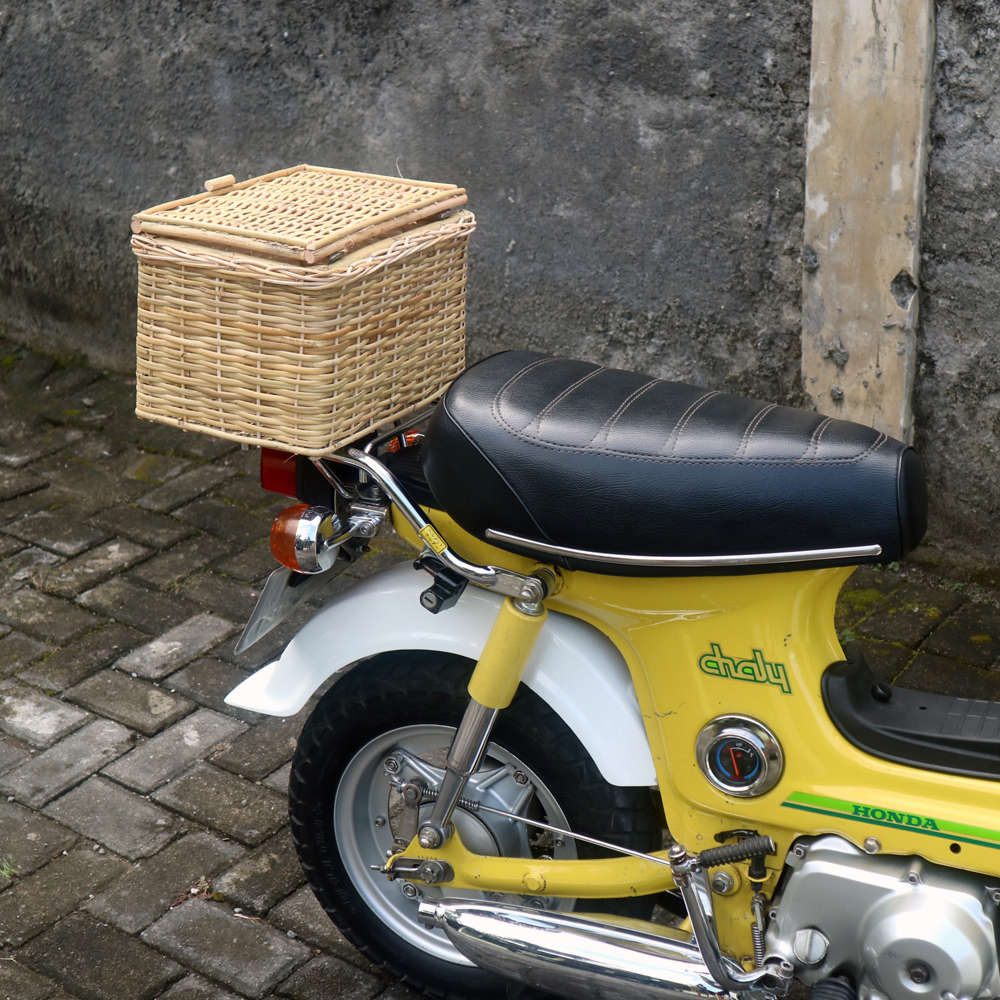 Classic motorbike rattan basket | Shopee Malaysia