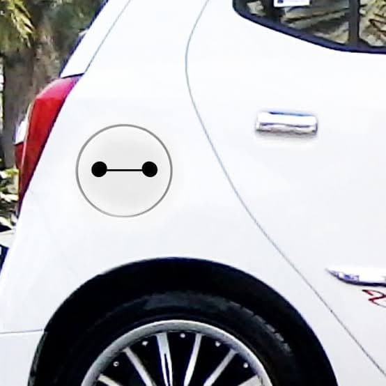Cutting baymax big hero Car sticker Cute Cute Cool Quality Car Tank ...
