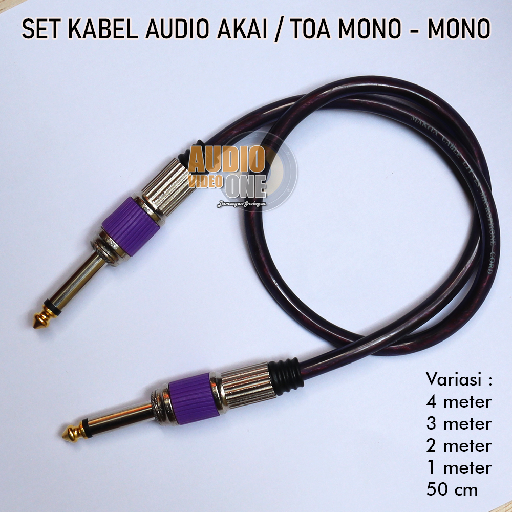 Audio Accessories Cable Toa Mono Mixer Vocal Effect Equalizer Crossover Makita Cable Set Jack ...