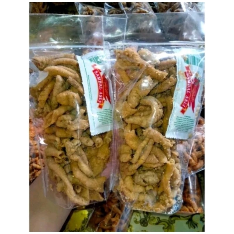 Original And Spicy Chicken Intestine Chips | Shopee Malaysia