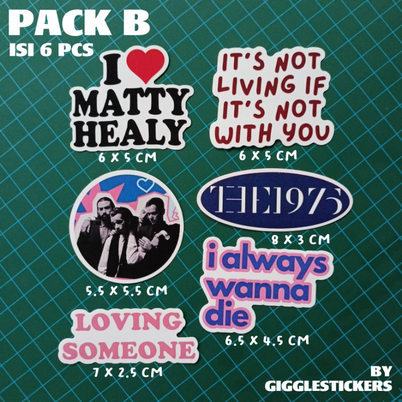 Sticker The 1975 Band Pack | Shopee Malaysia