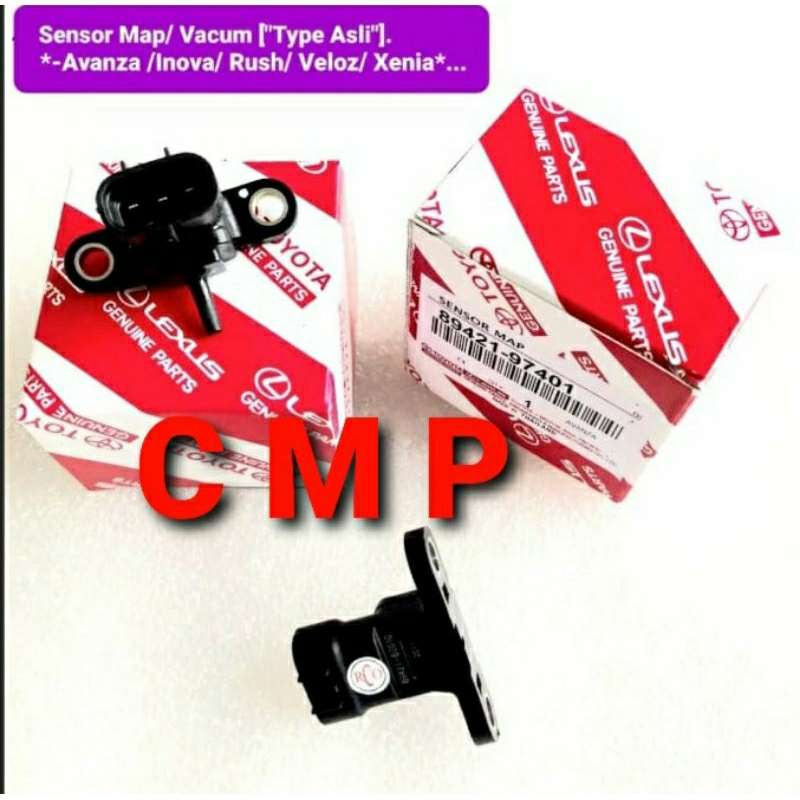 MAP SENSOR / VACUM TOYOTA AVANZA/INOVA INNOVA/RUSH/VELOZ/XENIA ORIGINAL ...