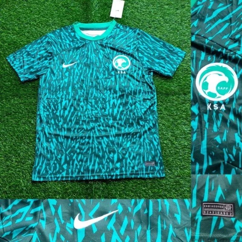 HIJAU Jersey pildun 2022 arab away Green grade ori | Shopee Malaysia