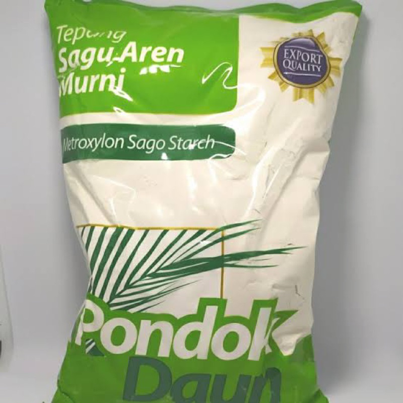 Pondok Daun Pure Palm Sago Flour 500gr | Shopee Malaysia