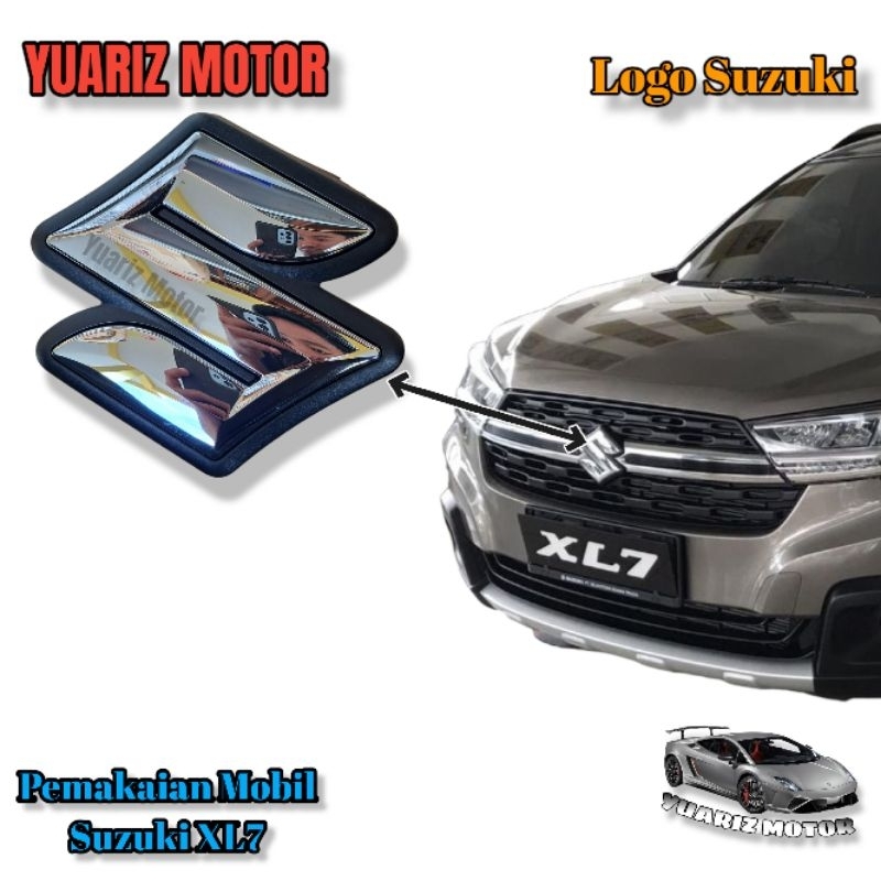 Original SUZUKI XL7 FRONT GRILL EMBLEM LOGO / ORIGINAL SUZUKI XL7 FRONT ...