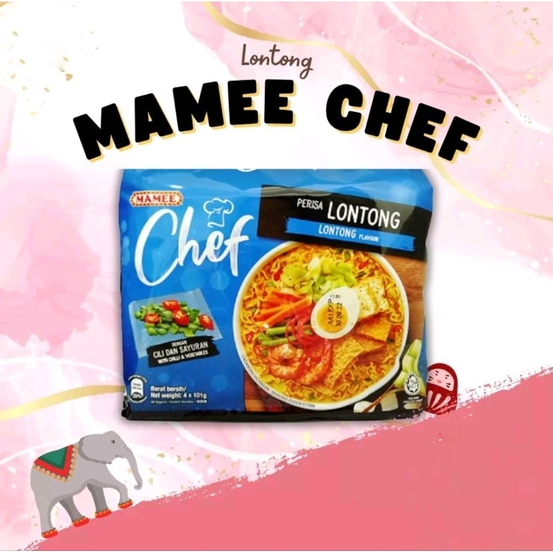 Mamee Chef Instant Noodles Lontong Flavor 101 gr | Shopee Malaysia