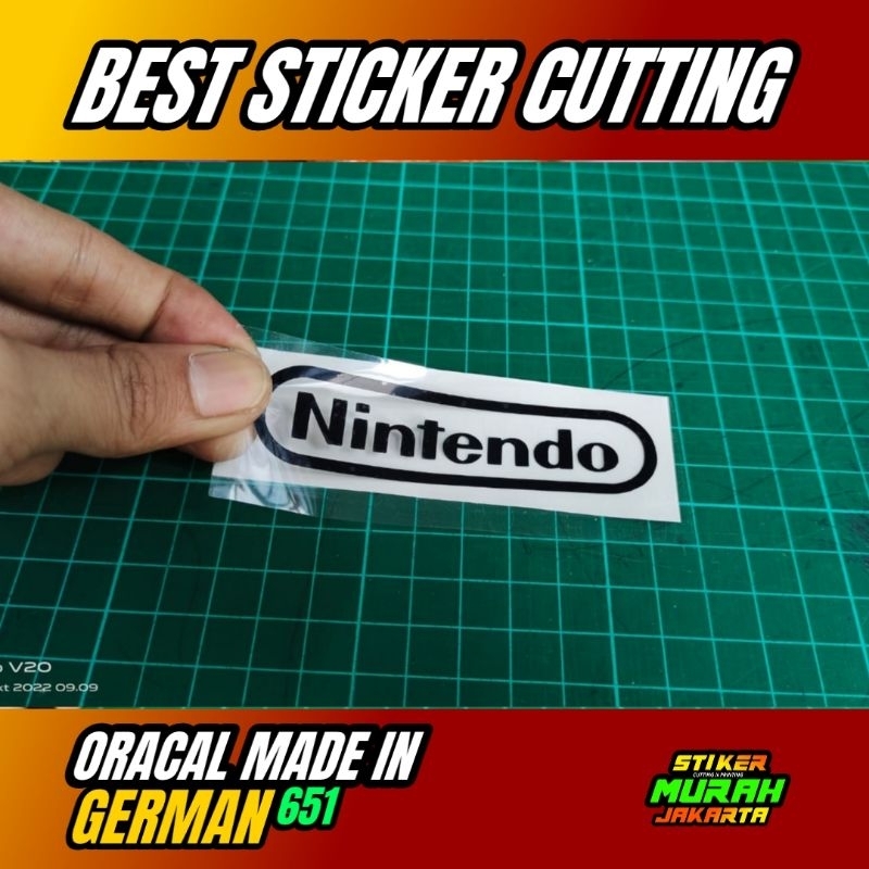 Nintendo STICKER CUTTING TRANSPARENT LOGO ETC | Shopee Malaysia