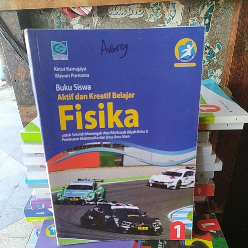 Active and creative student book for studying physics for SMA MA class ...