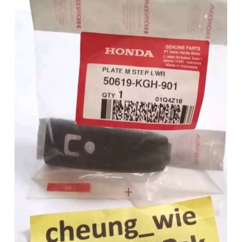 50619kgh901 front lower footstep plate for honda cs1/ cbr 150 old ori ...