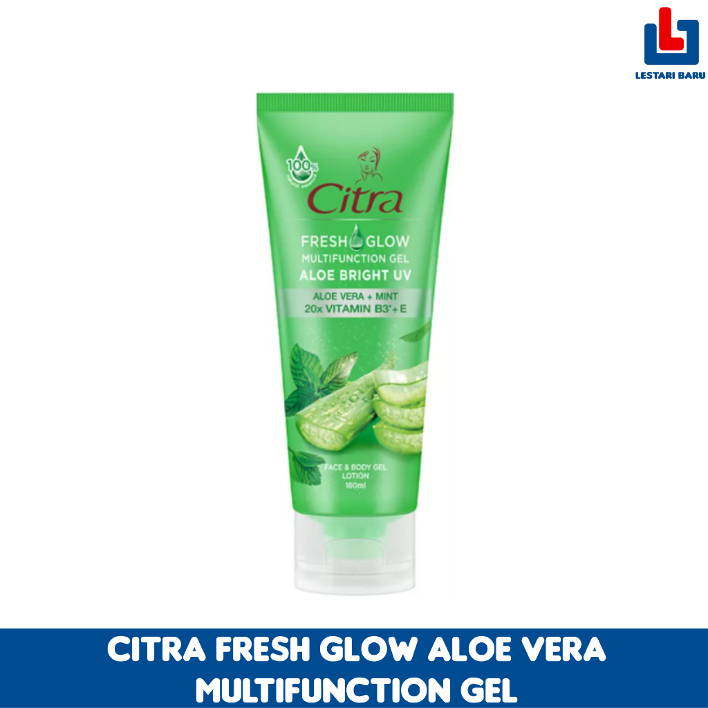 Citra Fresh Glow Aloe Vera Multifunction Gel 180ml | Shopee Malaysia