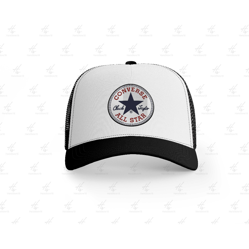Screen Printed Trucker Net Hats / Custom Trucker Hats / CONVERSE ...
