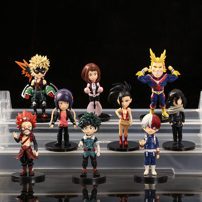 SET ACTION FIGURE MY HERO ACADEMIA ANIME BOKU NO HERO ALL MIGHT DEKU ...