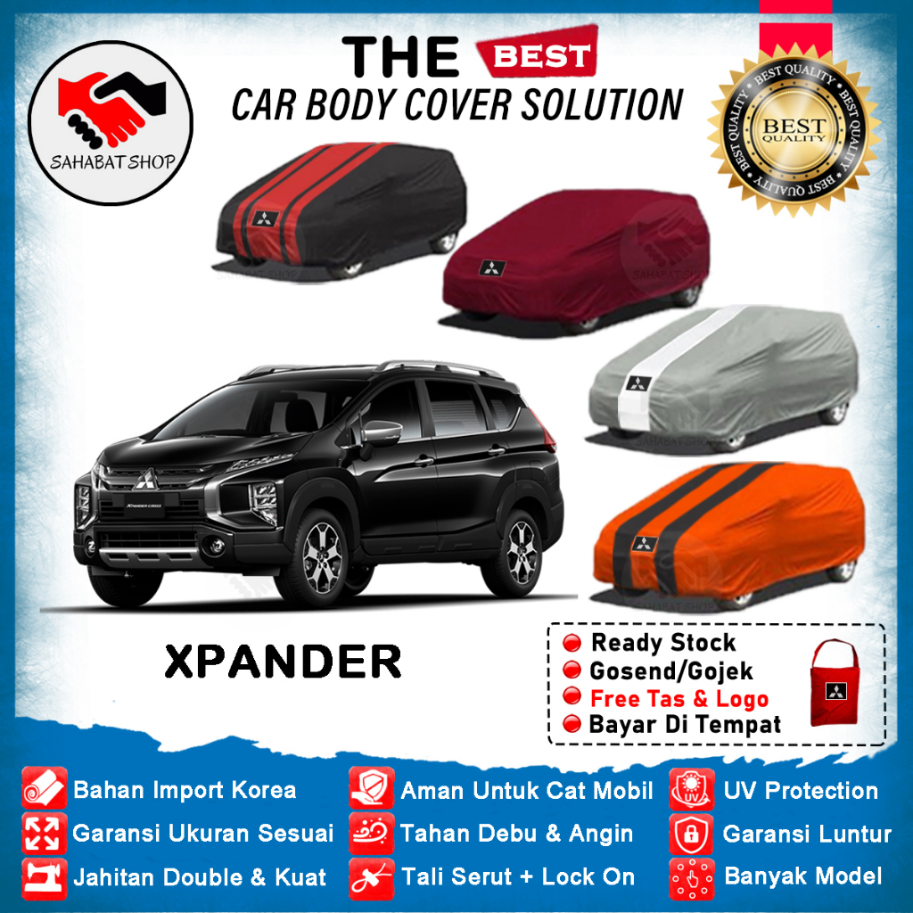 Sahabat Car Body Cover Xpander Cross Ultimate Exced Sport Outdoor ...