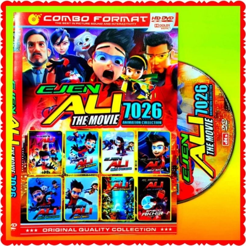 New FILM CASSETTE CHILDREN'S NEWEST EJEN ALI ANIMATED CARTOONS-NEW ...