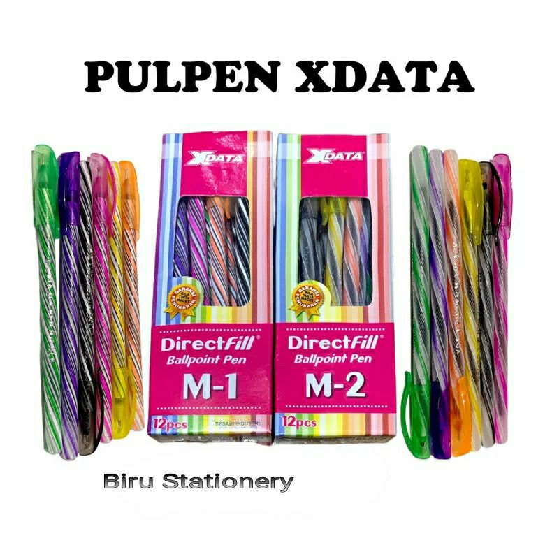 (12pcs) Bulpen X DATA/1000S Rainbow Pens | Shopee Malaysia