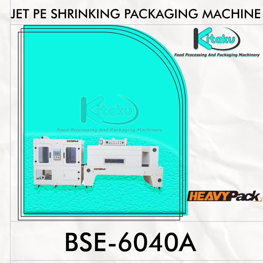 MESIN Jet PE shrinking machine packaging machine DSE8060A Heavypack ...