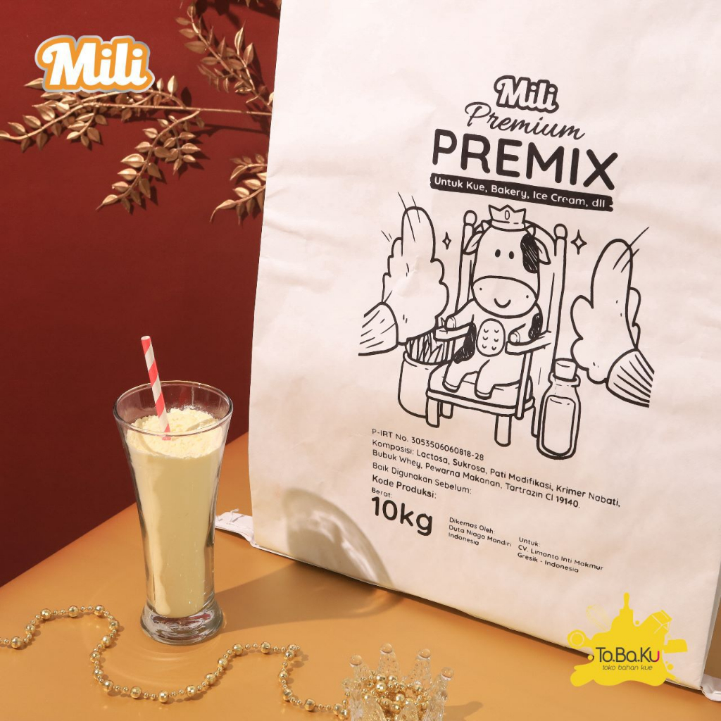 Mili Milk Premix (Powdered Milk) 1kg (Repack Packaging) | Shopee Malaysia