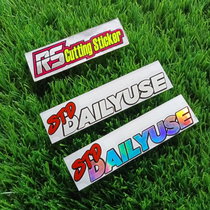 Sticker std dailyuse sticker cutting | Shopee Malaysia