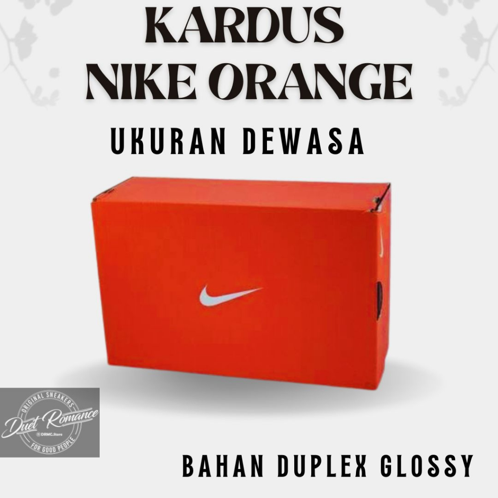 Boxes / Cardboard / Boxes / Inner Boxes / Nike Orange DUPLEX GLOSSY ...