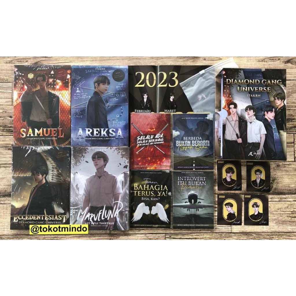Boxset DIAMOND GANG Package 1 And 2 Novels - Itakrn | Shopee Malaysia