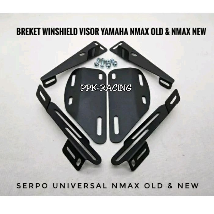 Nmax Serpo Breket Yamaha Nmax Old Nmax New Universal Windshield Visor ...