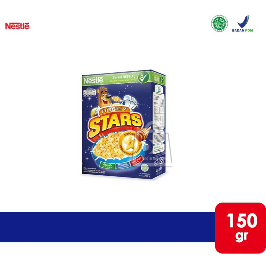Nestle Honey Stars Star Cereal/Honey Layer Cereal (Box 150gr) | Shopee ...