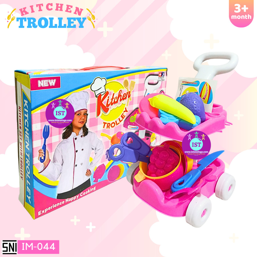 Toy SET box kitchen SET trolley SET DUS toy trolley for children's ...