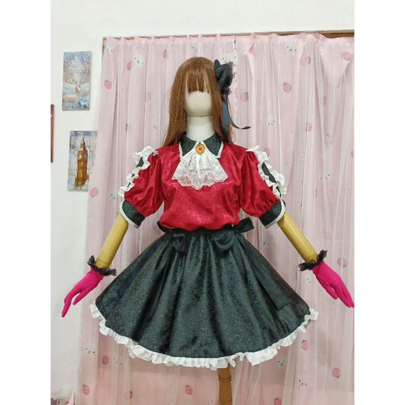 Yuka SHOPPU [] READY Arima kana cosplay Costume FULL GLITTER "B komachi ...