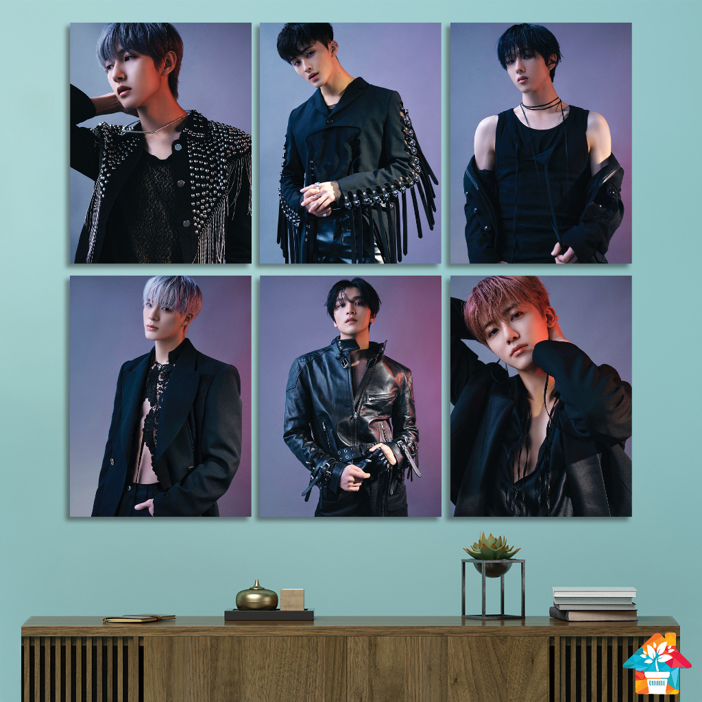 KAYU HIASAN DINDING Runabee WALL Hanging Decorative Abstract WALL ART KPOP NCT DREAM Personnel ...