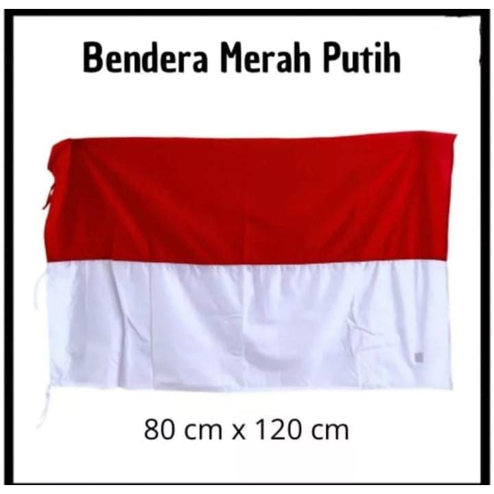 PUTIH MERAH Red and White Flag 80*120cm / flag ceremony | Shopee Malaysia