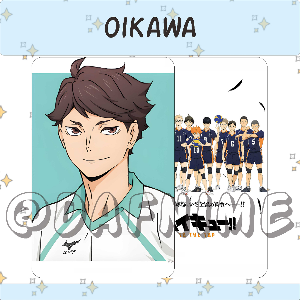 Haikyuu Portrait EDITION PHOTOCARD ANIME | Shopee Malaysia