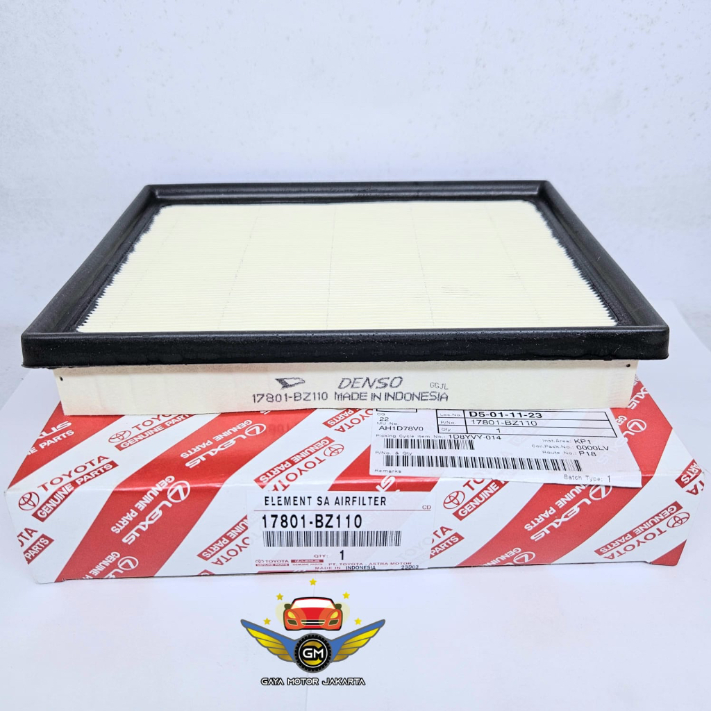 Toyota Raize-All New Avanza 2022-Rocky Air Filter 17801-BZ110 ORI ...
