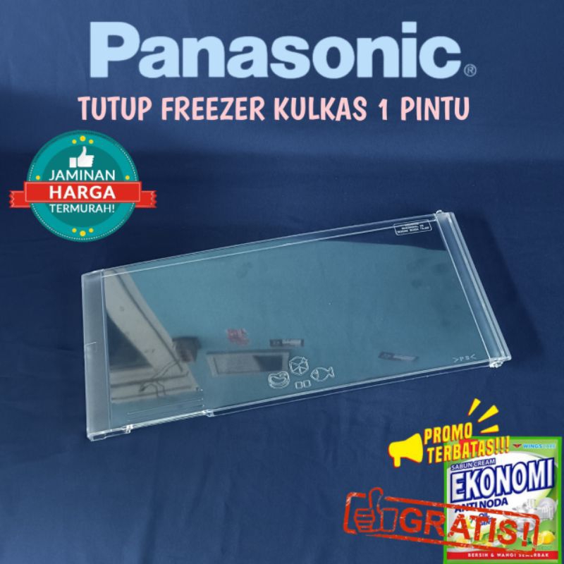 PANASONIC 1 DOOR REFRIGERATOR FREEZER COVER SIZE 44 X 18.5cm ORIGINAL ...
