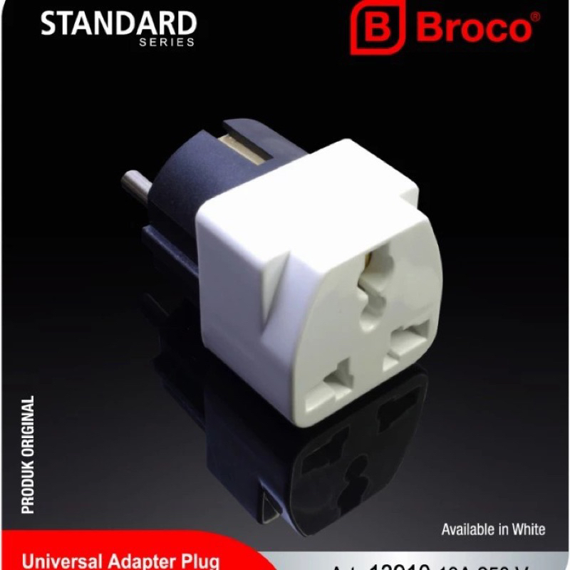 Broco Over Universal Plug 13910 Multi Plug 3P one pro ADAPTER | Shopee ...