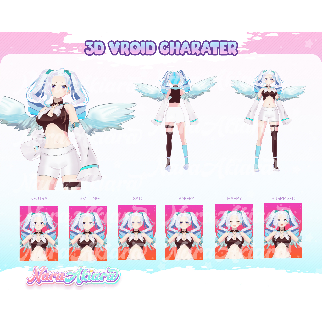 The Best Choice of Ready-to-Use 3D Vroid Characters, Automatic Vroid ...