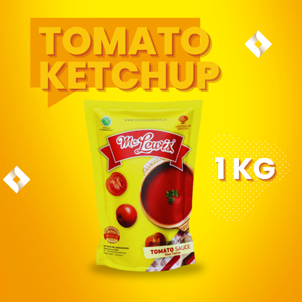 Premium Tomato Sauce 1kg/Mc Lewis Tomato Ketchup Premium 1kg | Shopee ...