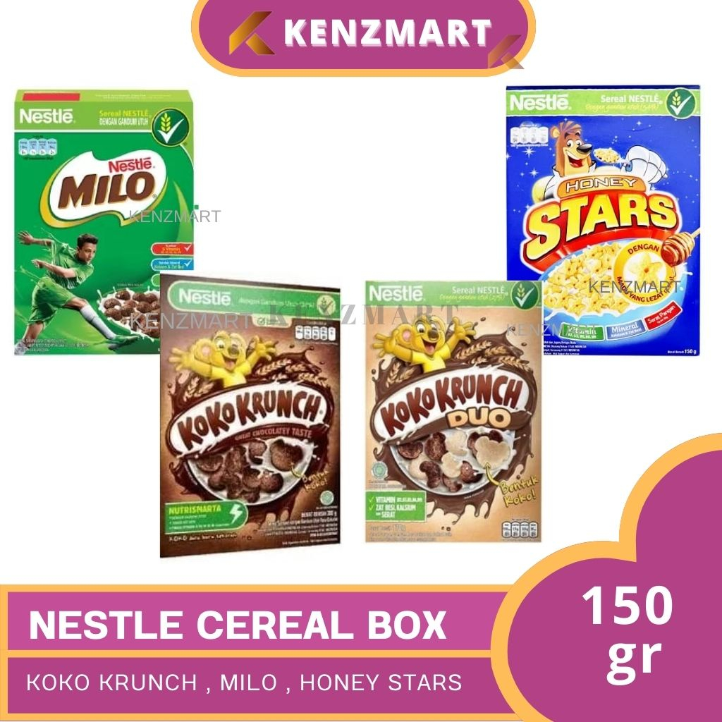 Nestle Cereal Packaging Box 150 gr - Honey Stars/Koko krunch/Koko ...
