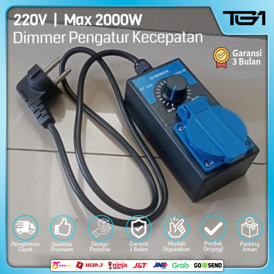 MESIN Dimmer Speed Control for Drilling Machines, Grinders, Dynamo ...