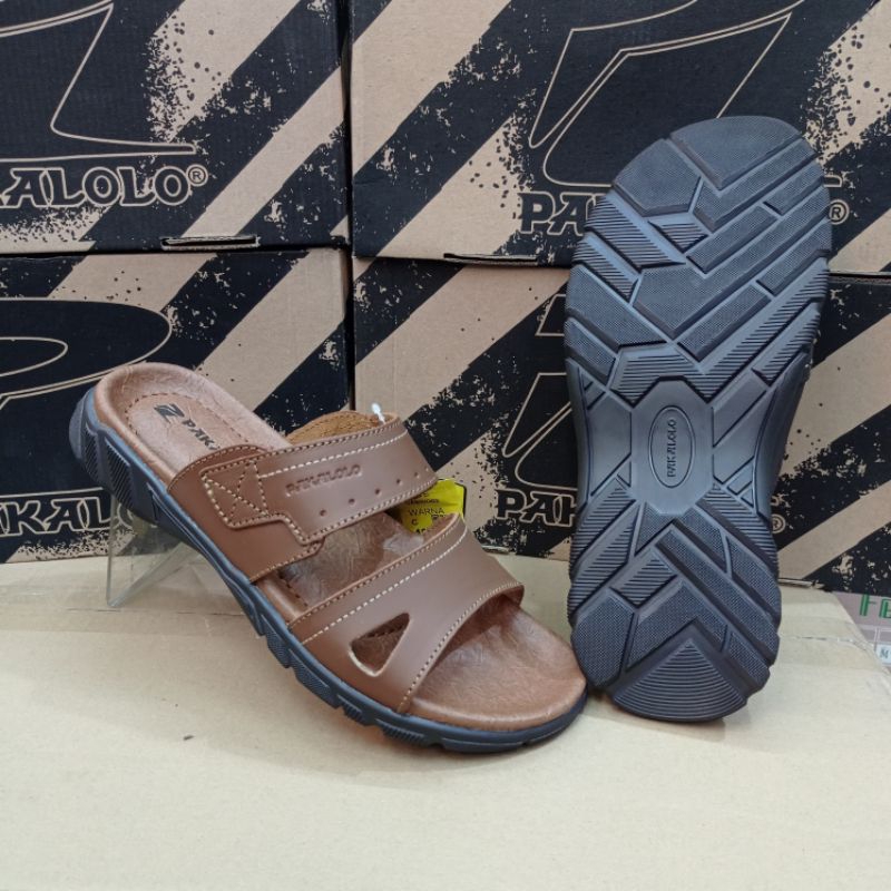 PAKALOLO Cabrio 03 Tan Leather Sandals Original Men's casual Sandals ...