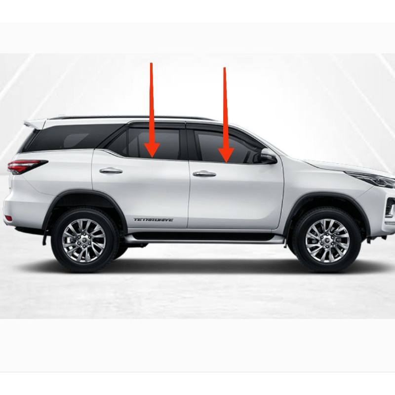 Original Toyota Fortuner VRZ Chrome Car Window Plipit | Shopee Malaysia