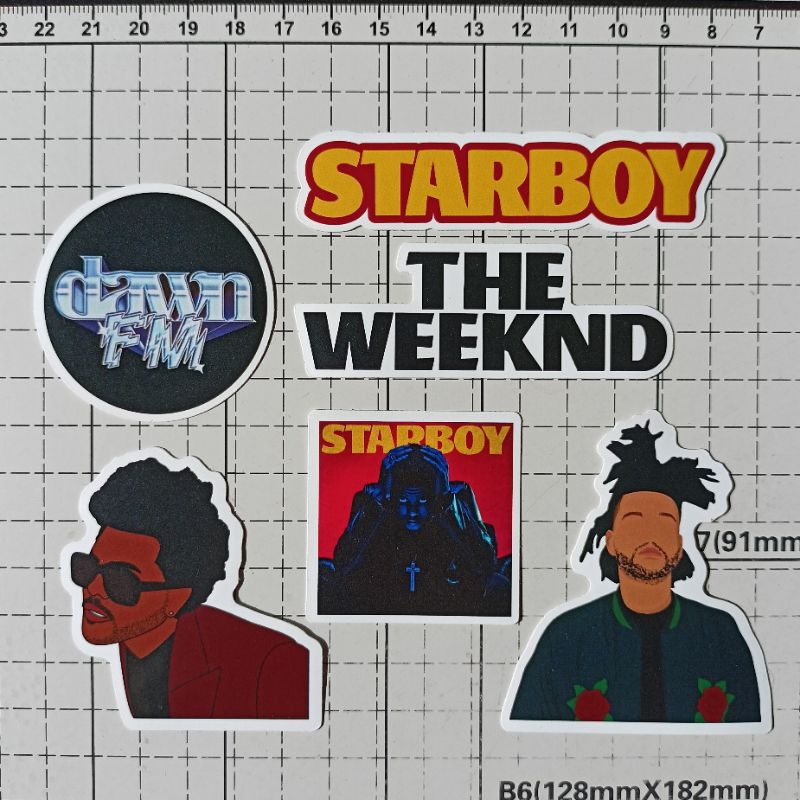 Sticker Pack THE WEEKND | Shopee Malaysia