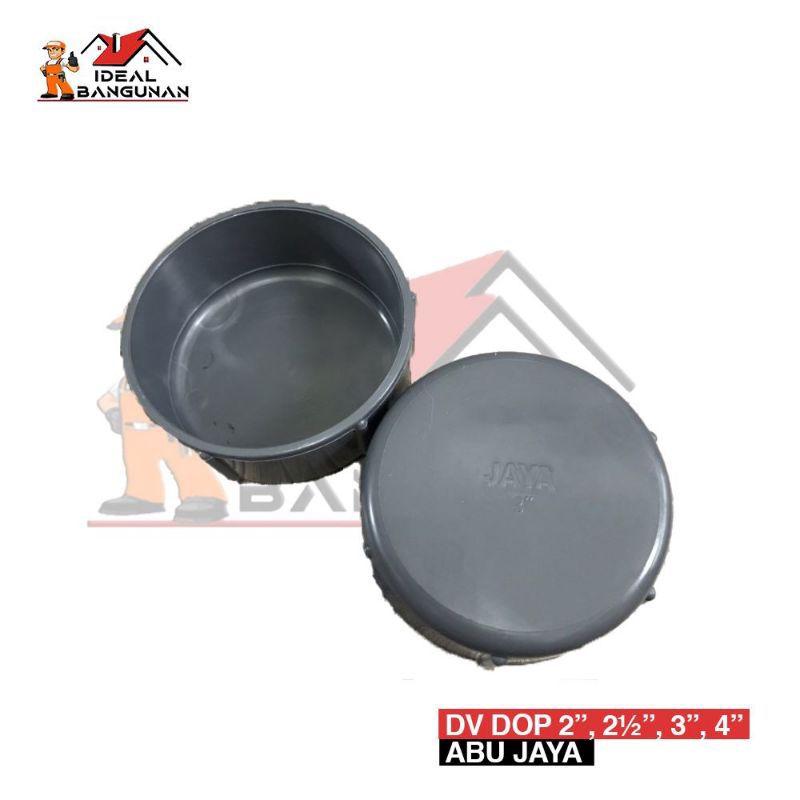 [READY] Dv DOP ABU JAYA 1 1/2, 2, 2 1/2, 3, 4 INCH | Dop PVC GRAY ...