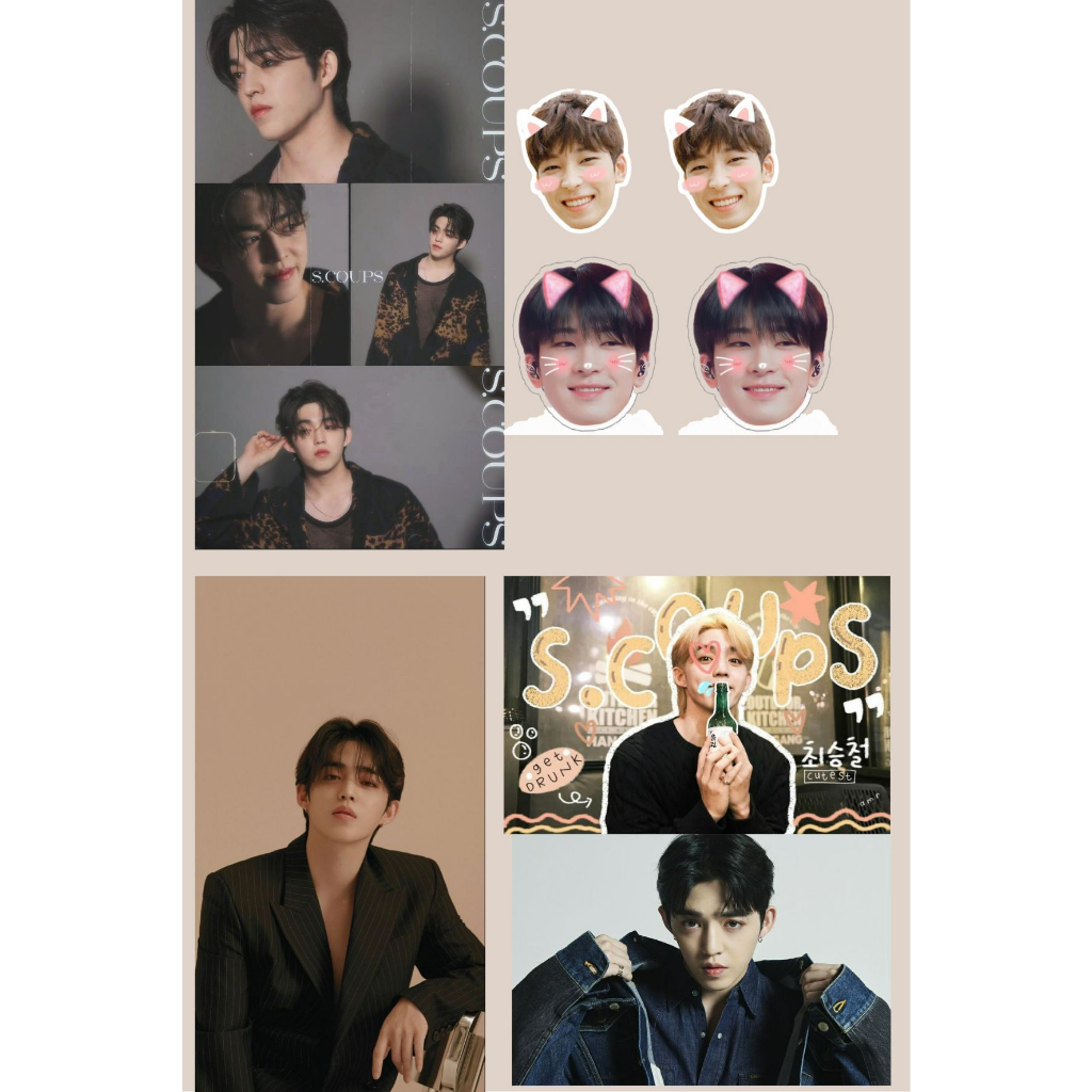 The SEVENTEEN MEMBER Sticker is very handsome, aesthetic Sticker ...