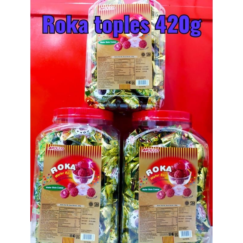 Assorted Snack Roka Wafer Ball Chocolate Wafers Ball Chocolate Jar ...