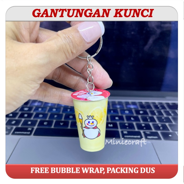 GANTUNGAN GANCI - MIXUE CUP MINIATURE KEYCHAIN | Shopee Malaysia