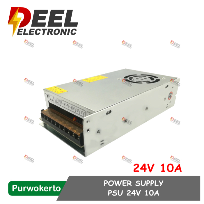 Power SUPPLY 24V 10A NET ADAPTER 24V/10A TRANSFORMER DC 24V 10A PSU ...